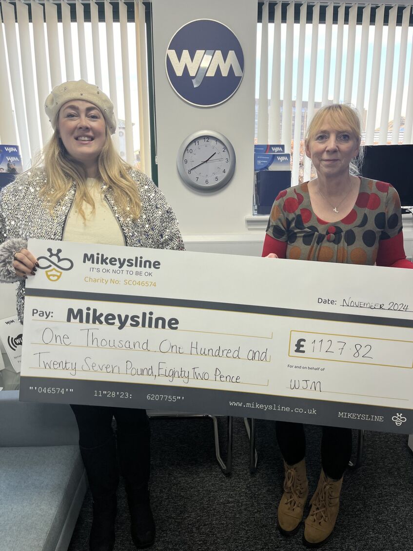 WJM Raises Over £1,100 for Mikeysline Through "Cup of Kindness ...